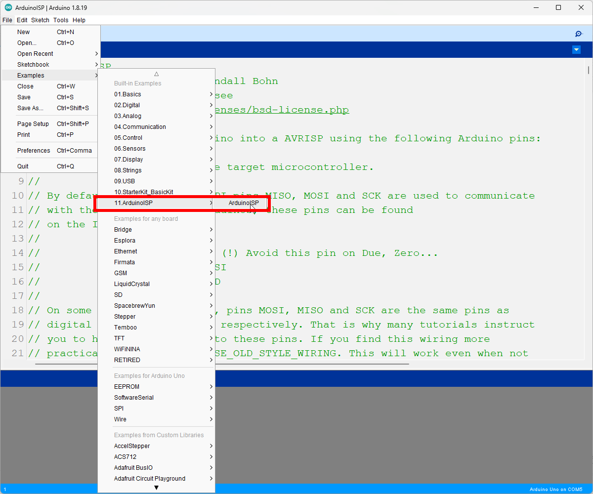Updating a USBasp Chinese Clone Using an Arduino Uno : 3 Steps - Instructables
