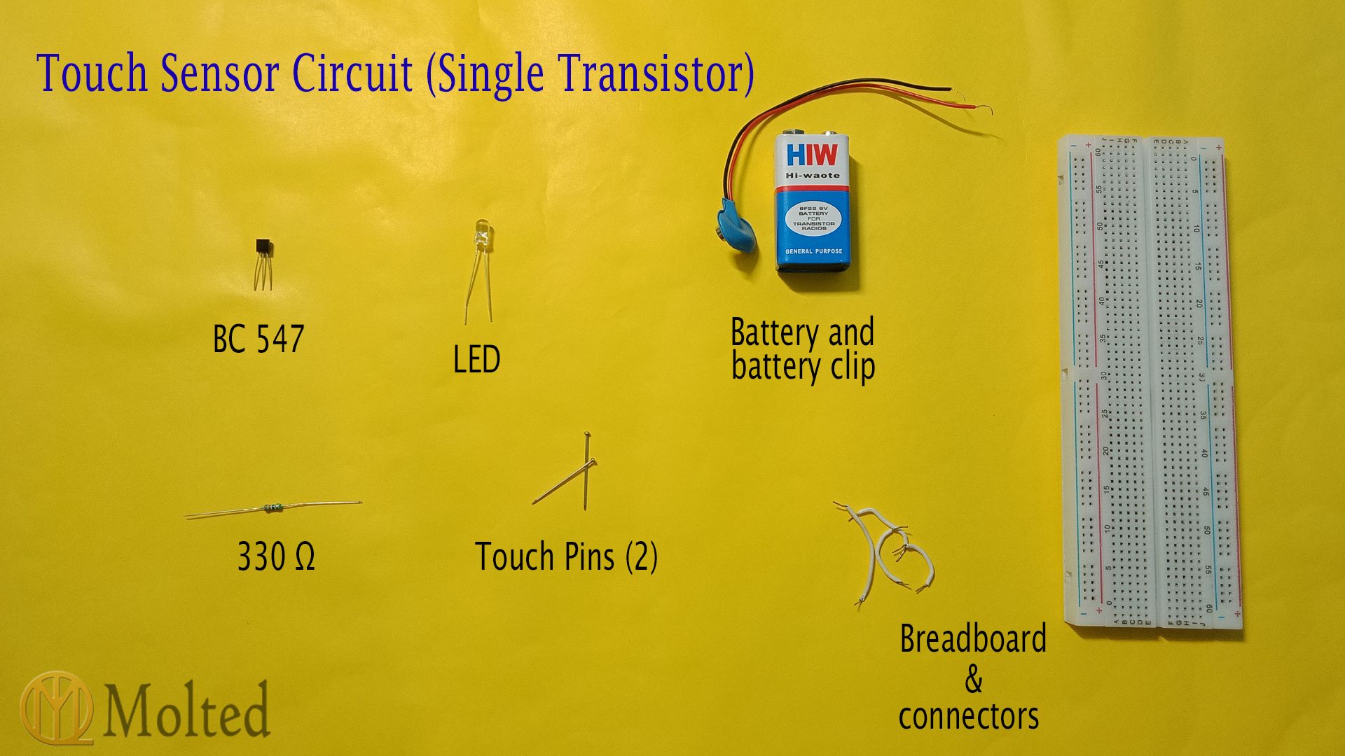 Three Touch Sensor Circuits + Touch Timer Circuit : 4 Steps - Instructables