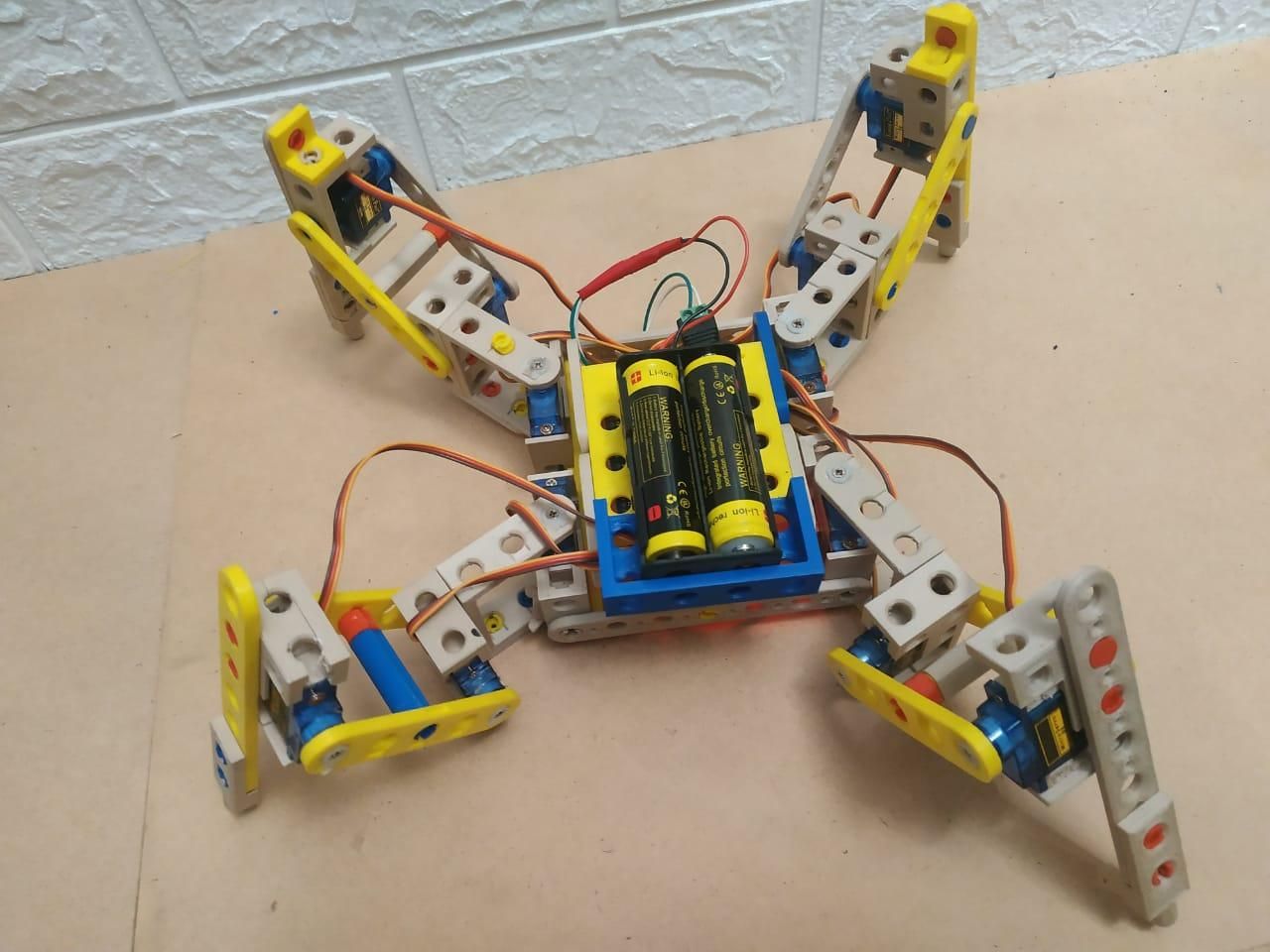 [DIY] Spider Robot(Quad Robot, Quadruped) : 14 Steps (with Pictures ...