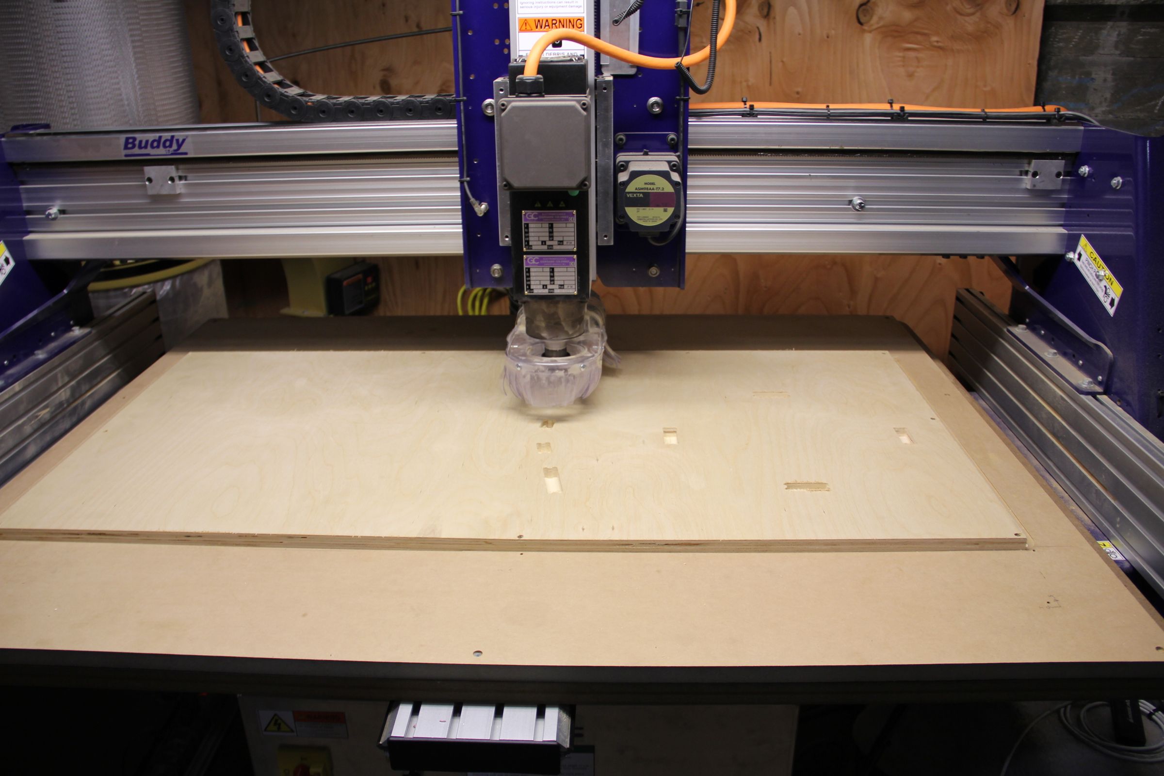 Step by Step Clock- 2 Sided CNC Wood Surfacing With Shopbot Router : 15 Steps (with Pictures ...