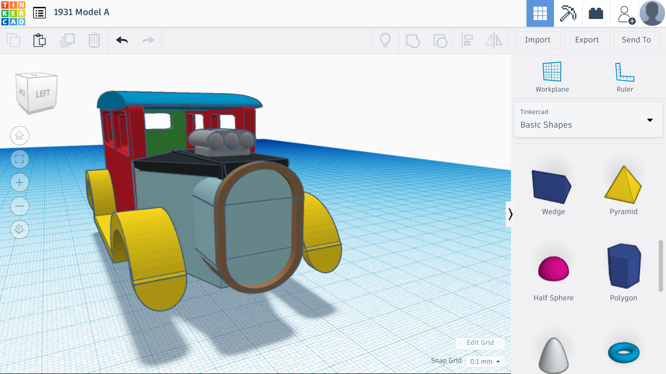 How to Make a Model a and Scene Using Tinkercad : 33 Steps (with ...
