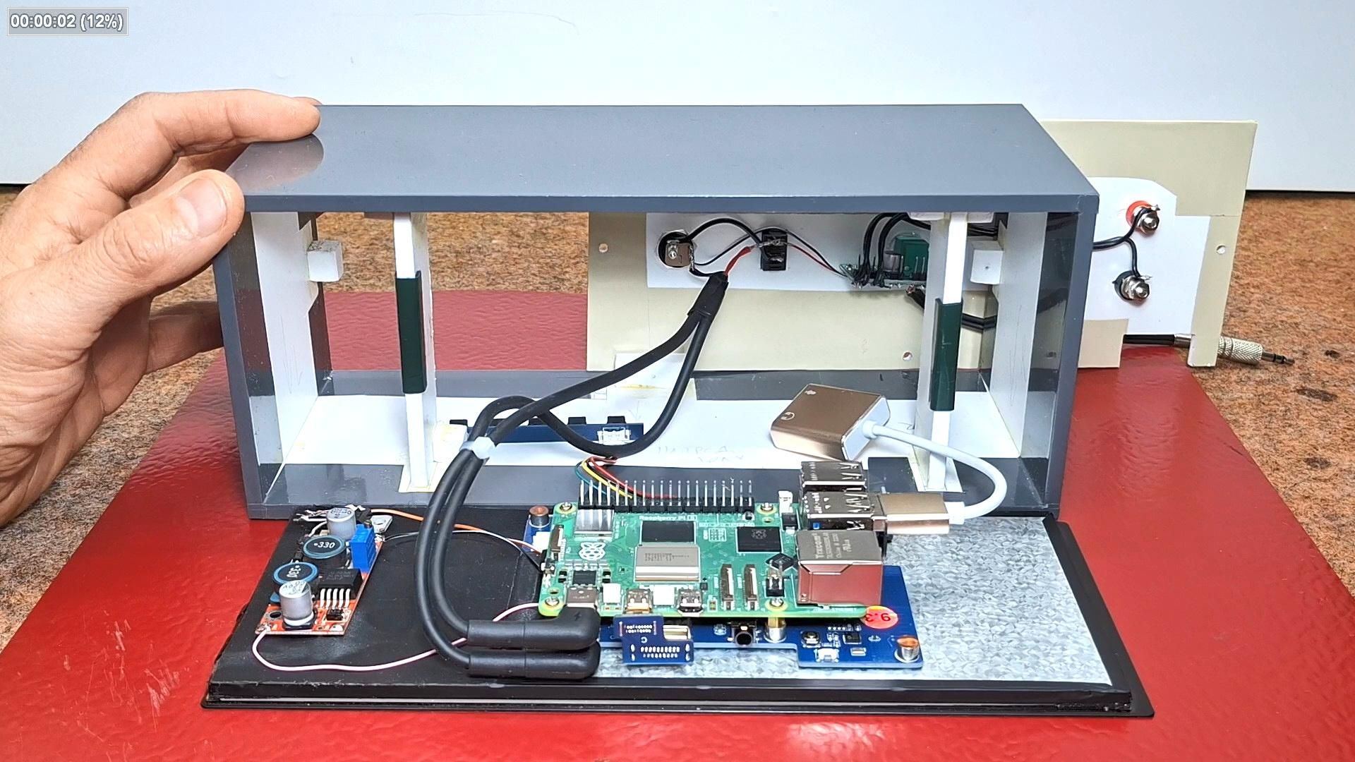 LINAMP Project – Winamp-Style Audio Front Panel on Raspberry Pi 5 : 6 ...