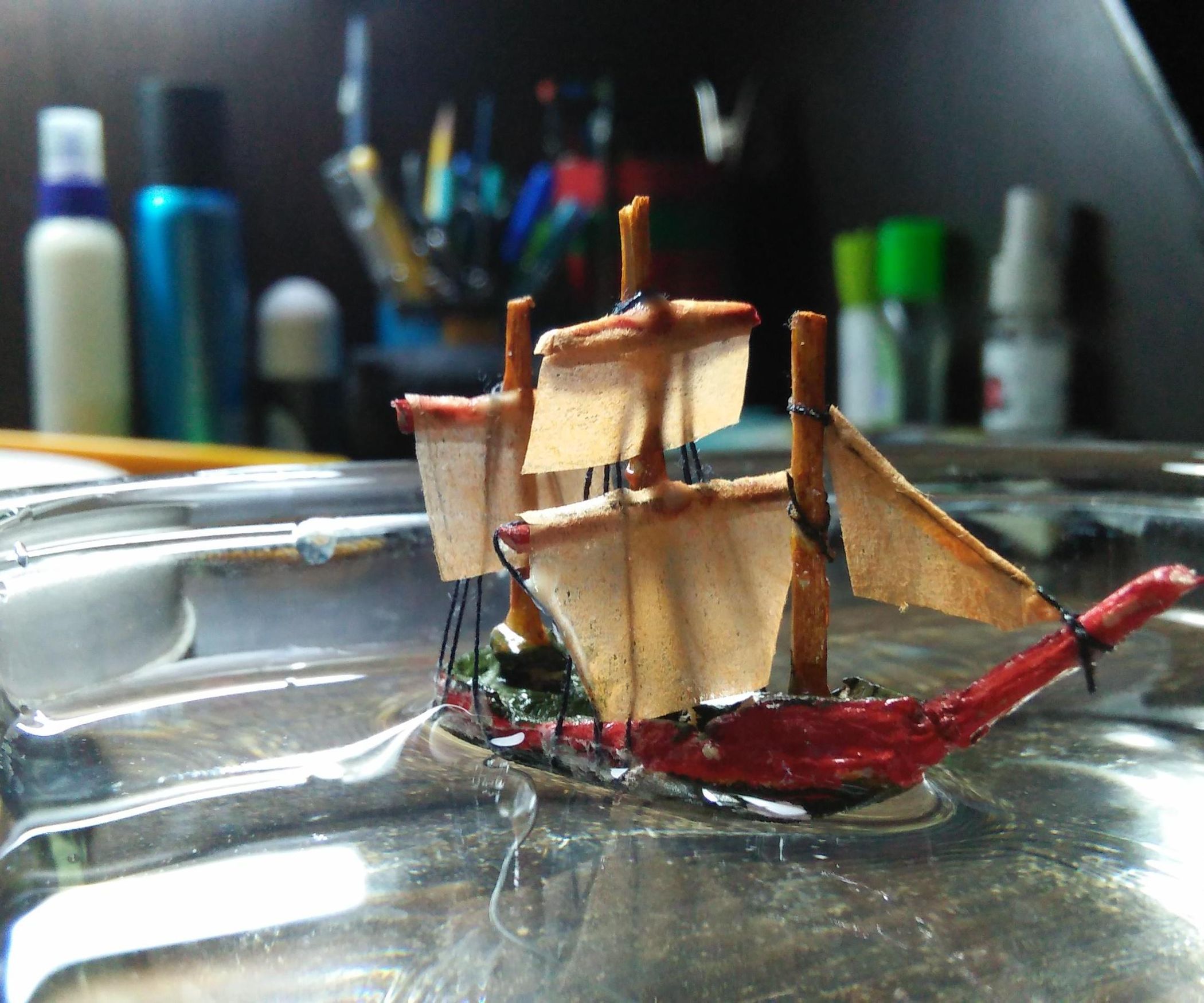 DIY [1:250] Model Sail Ship(Very Easy) : 6 Steps (with Pictures ...