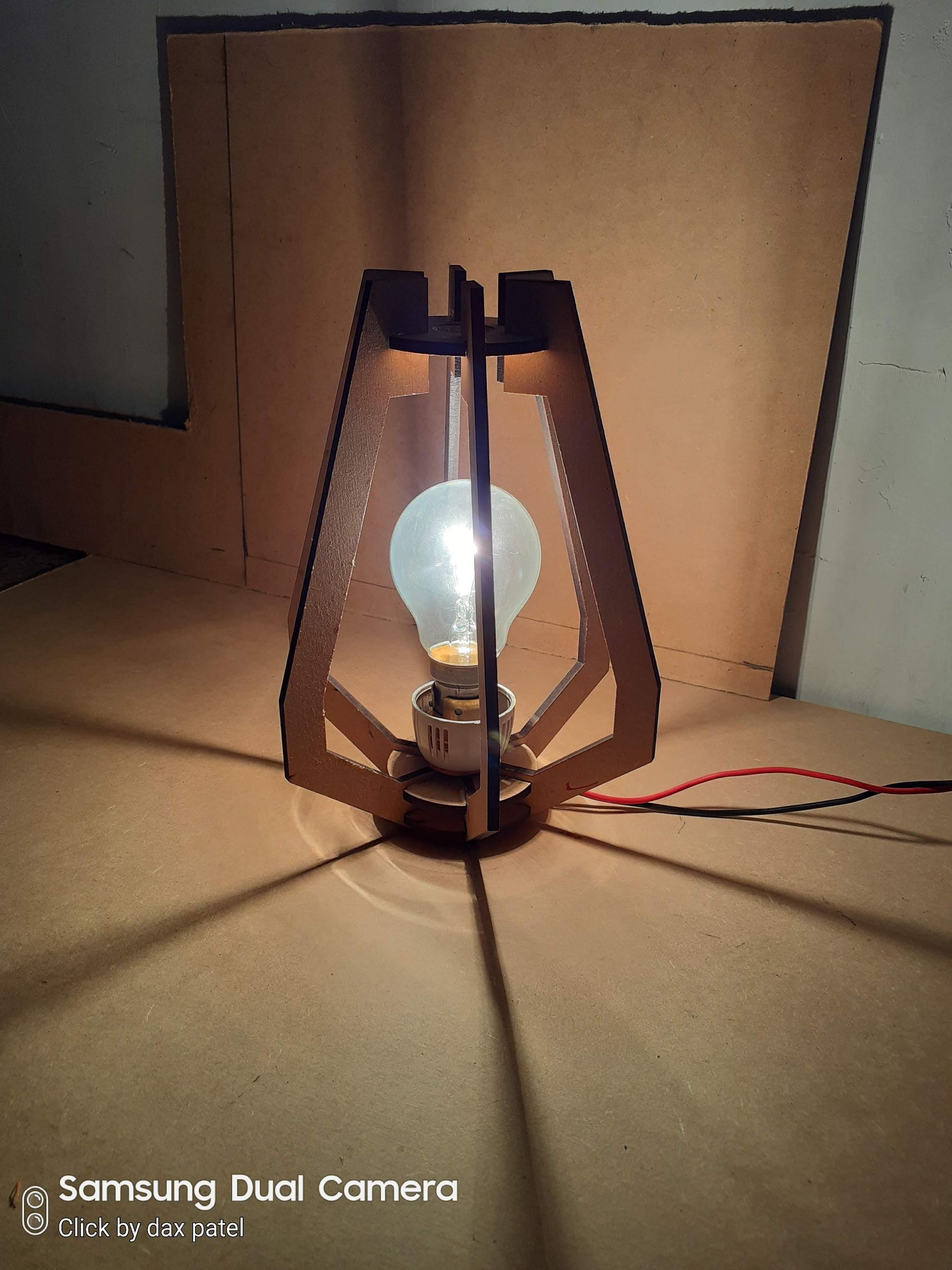 Diamond Shape Table Lamp : 7 Steps (with Pictures) - Instructables