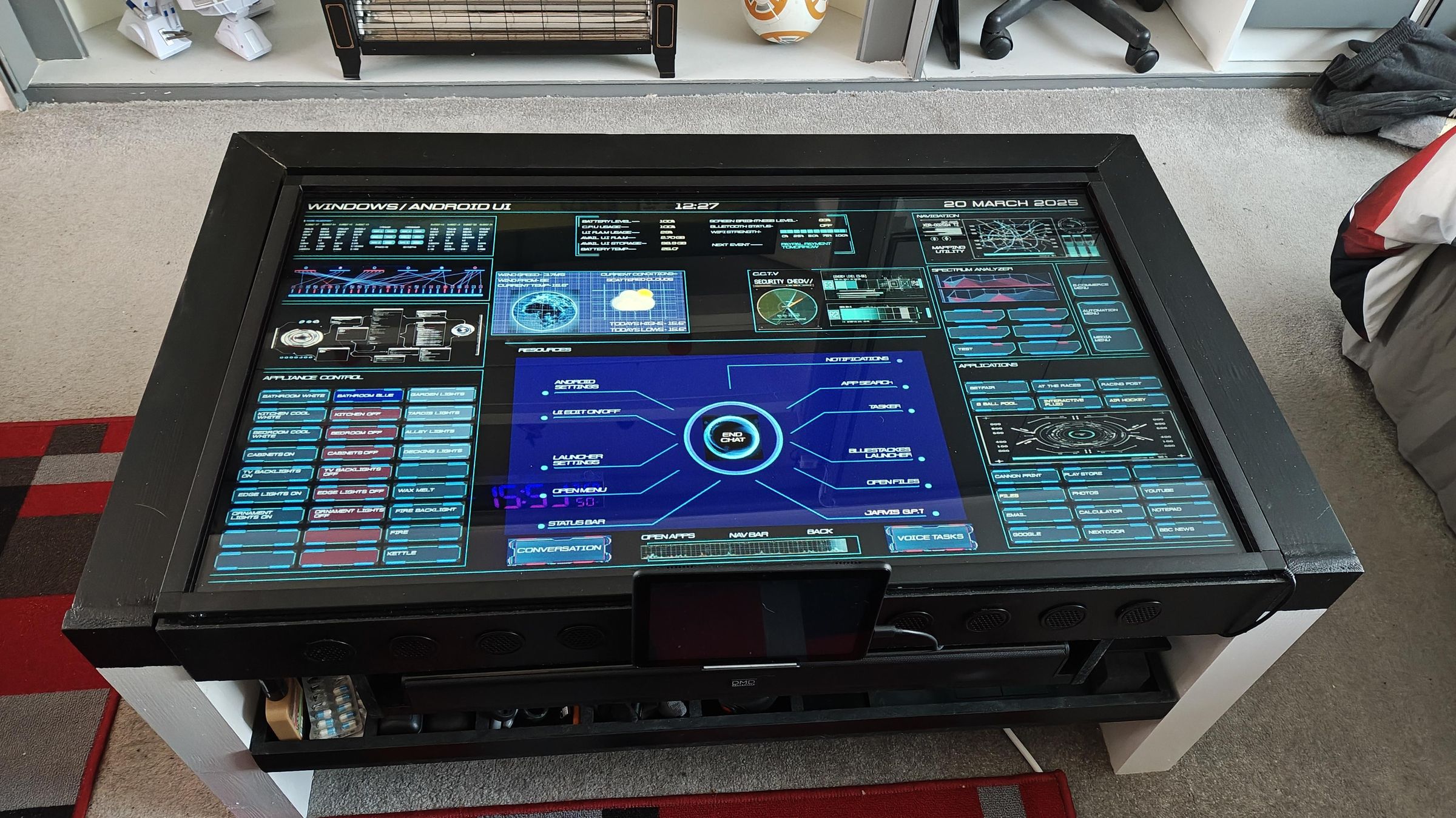 Interactive Multimedia Smart Coffee Table : 16 Steps (with Pictures ...