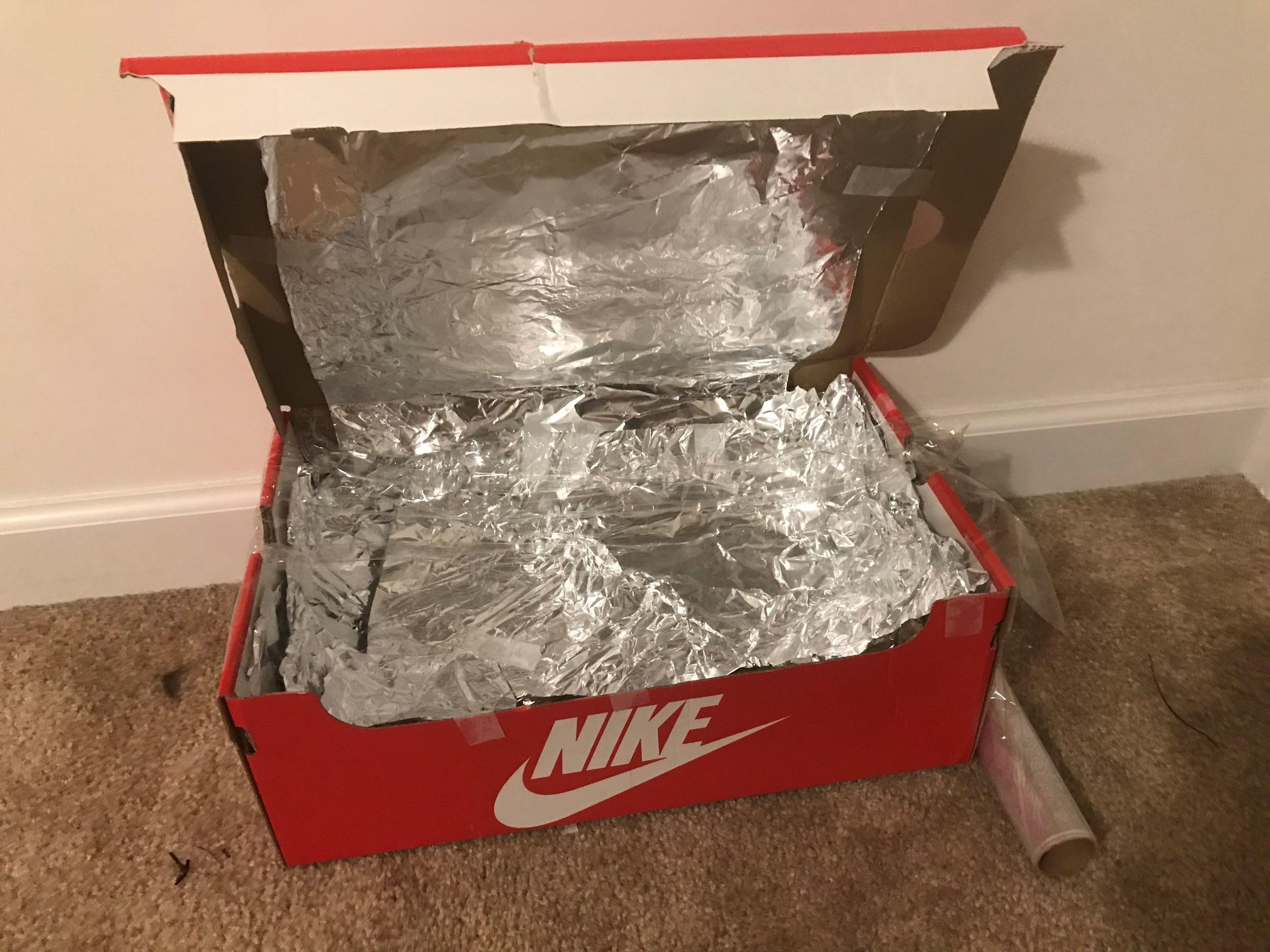 Solar Cooker Using Tinfoil and Shoebox! : 5 Steps - Instructables