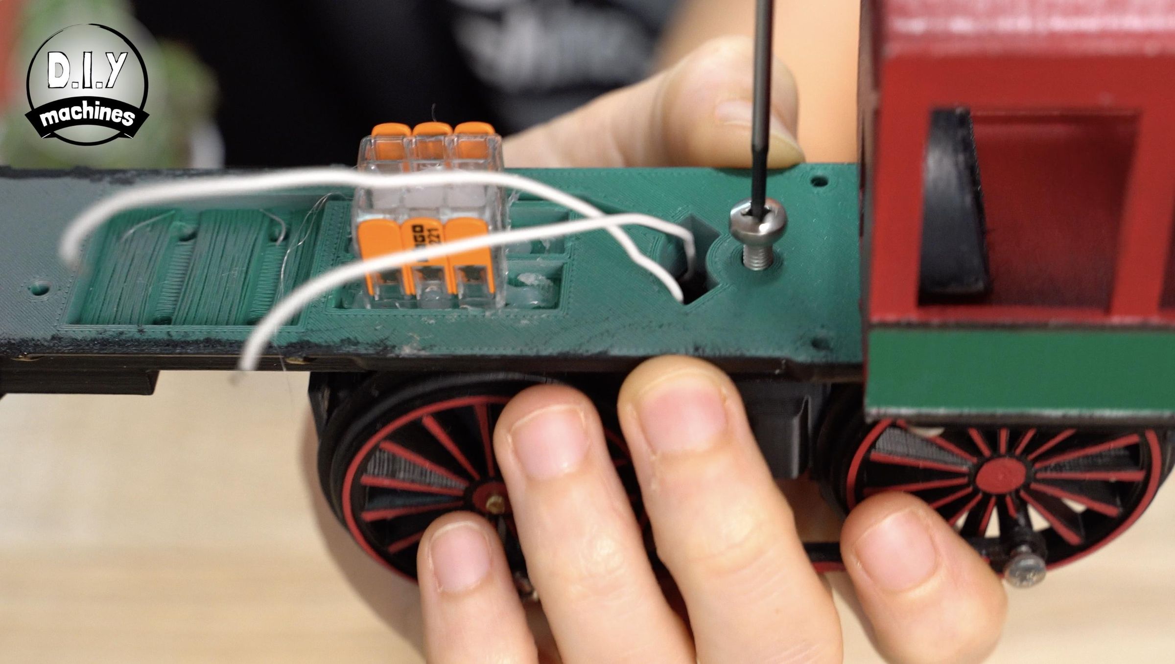 3D PRINT a STEAM TRAIN 🚂 With Live Camera Streaming and Wifi Controls ...
