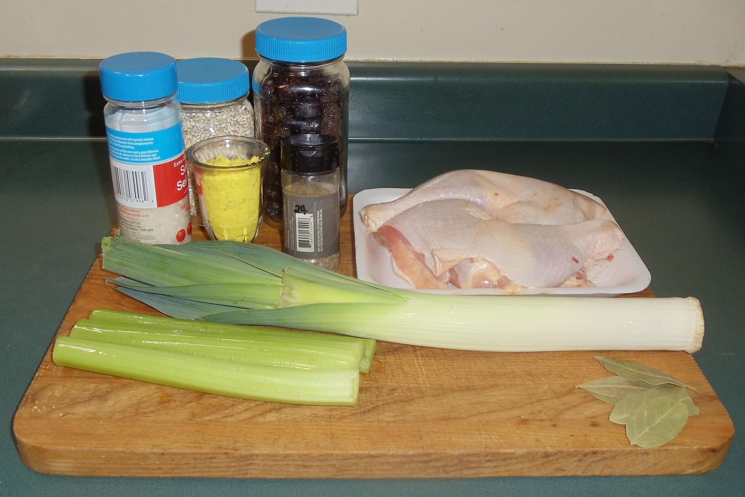 Cock a Leekie Soup or Scottish Chicken & Leek Soup : 6 Steps ...