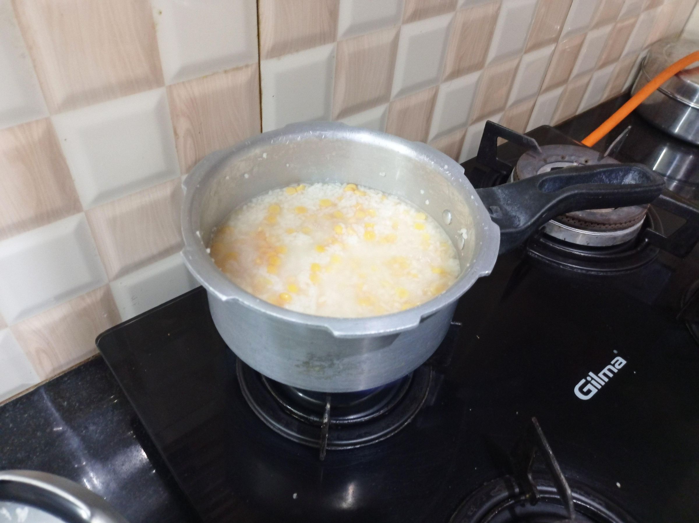 Akki Kadlebele (Rice and Channa Dal) Payasa : 8 Steps (with Pictures ...