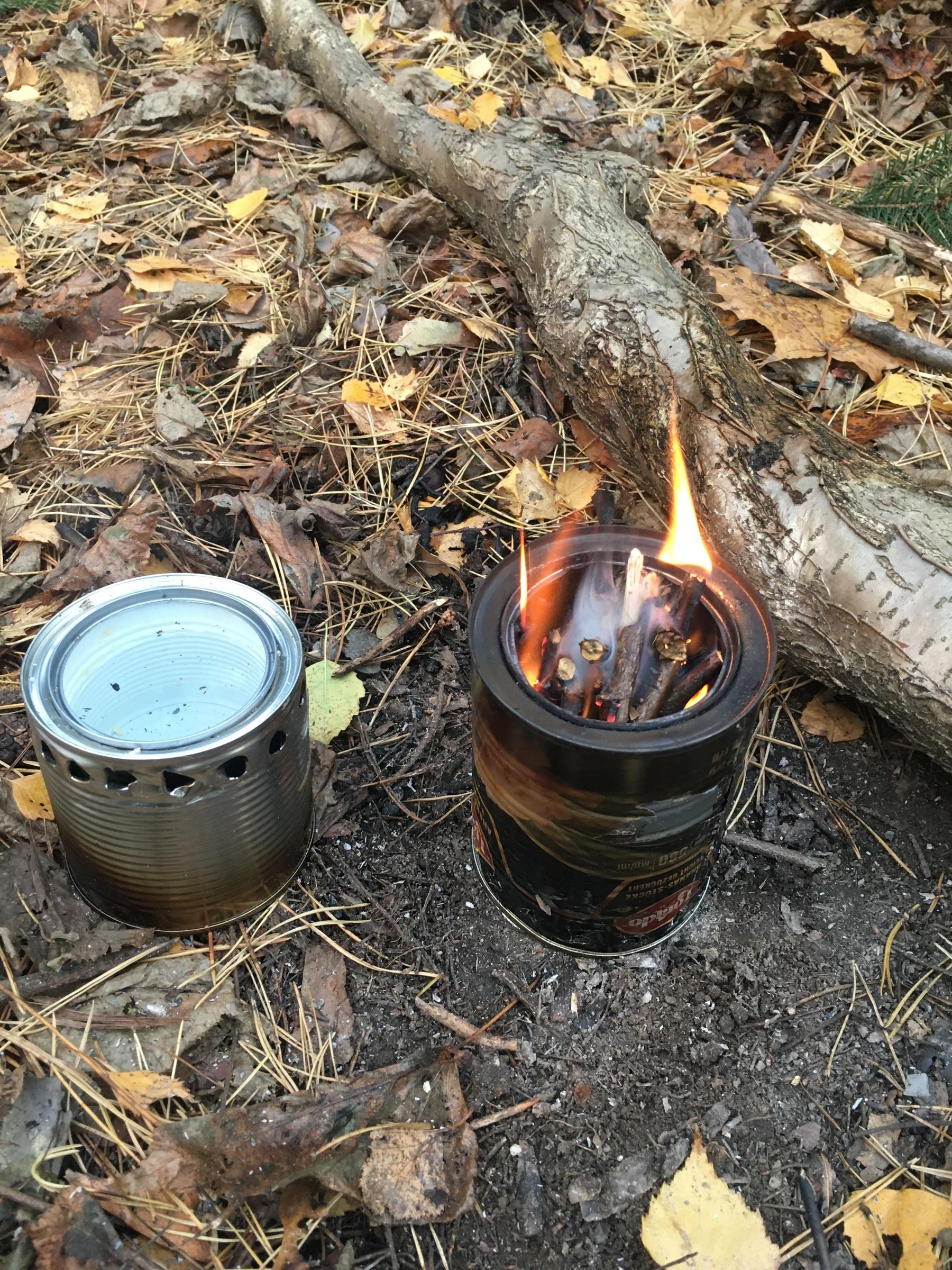 Efficient Hobo Stove : 4 Steps - Instructables