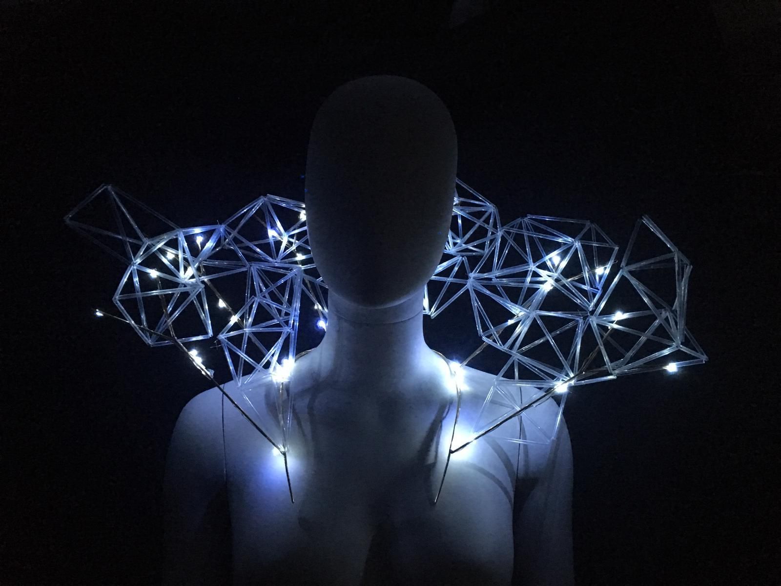 Sculptural Modular LED Jewellery - Made With Cheap Everyday Materials ...