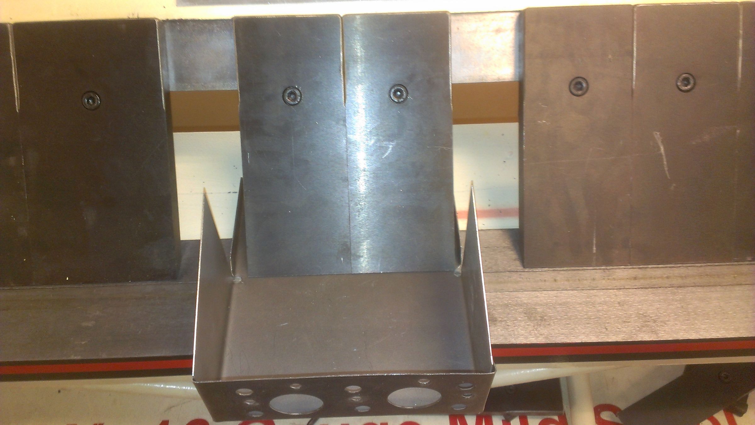 Sheet Metal Recipe Card Holder : 8 Steps - Instructables