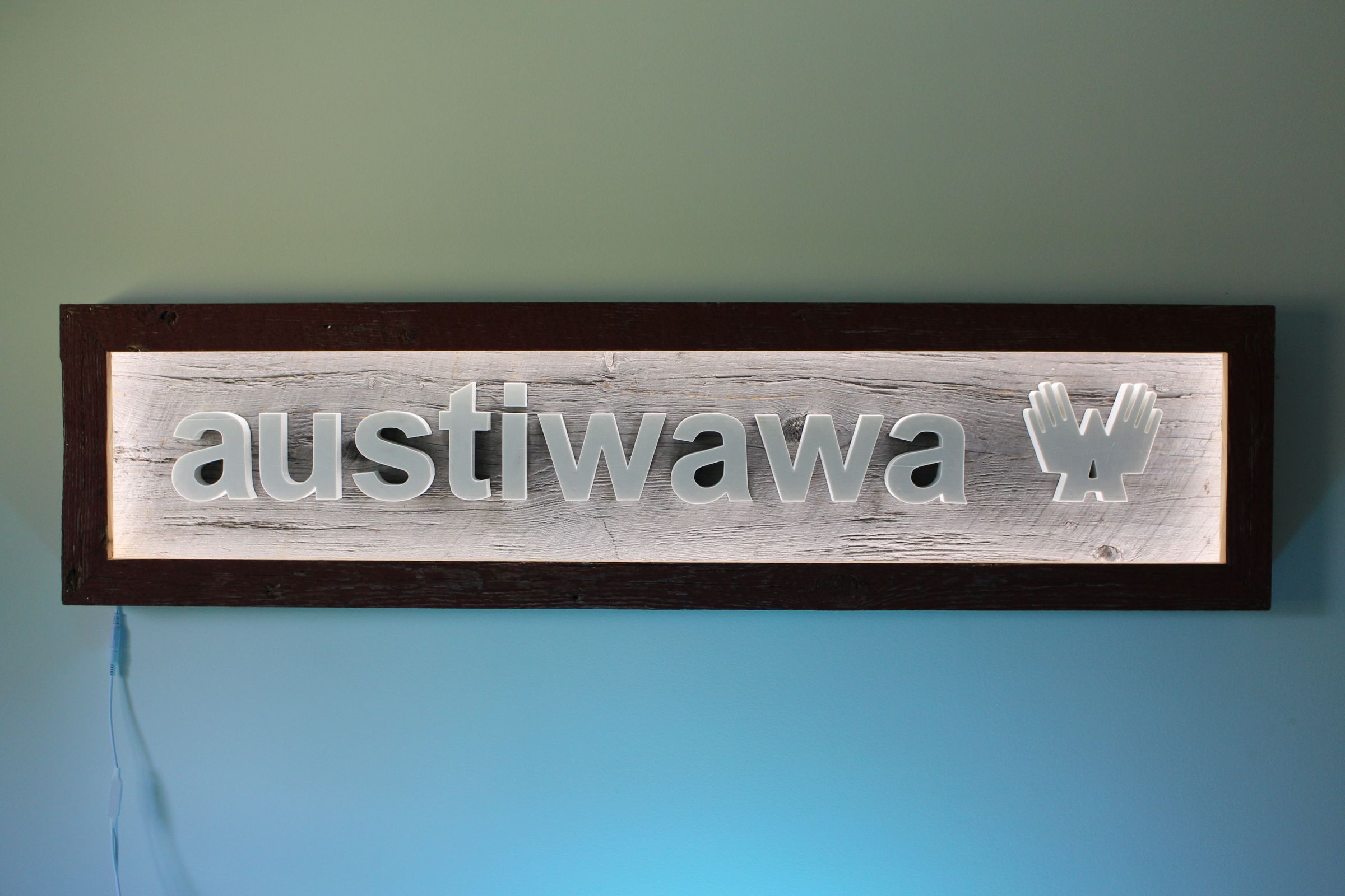 3D Printed/Reclaimed Wood LED Sign : 9 Steps (with Pictures ...