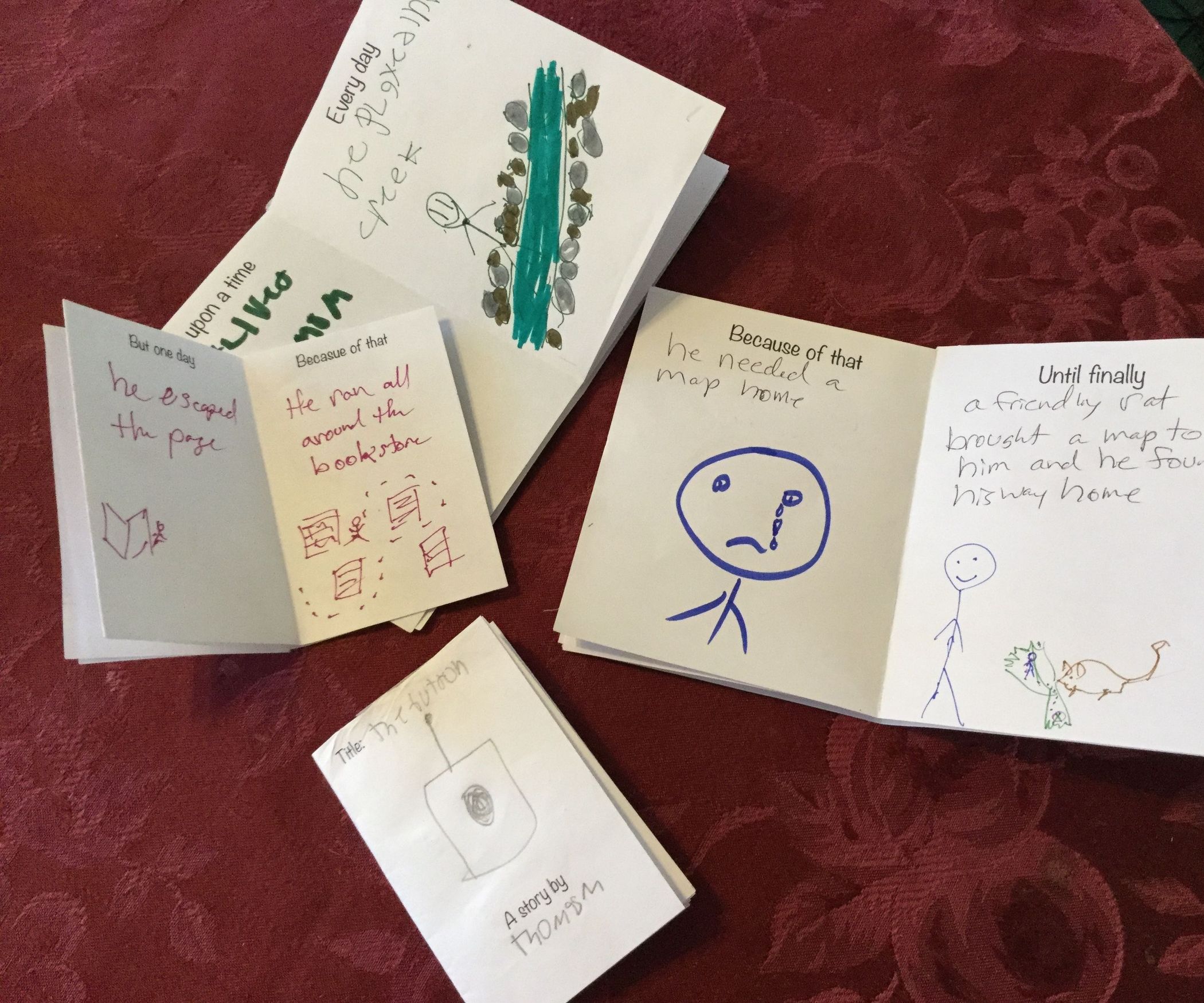 Easy Eight Page Story Book (even If You Have Writer's Block) (with ...