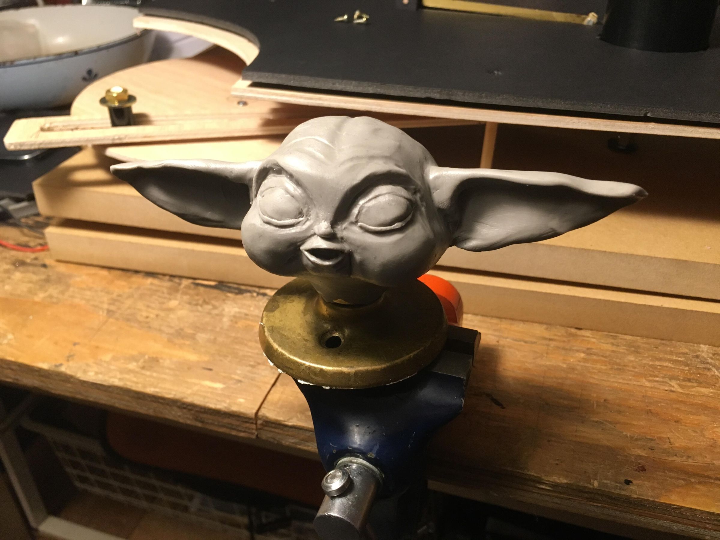 Building a Mechanical Baby Grogu Automaton : 10 Steps - Instructables