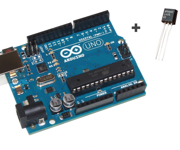 Temperature Sensor With Arduino Uno Instructables 5460