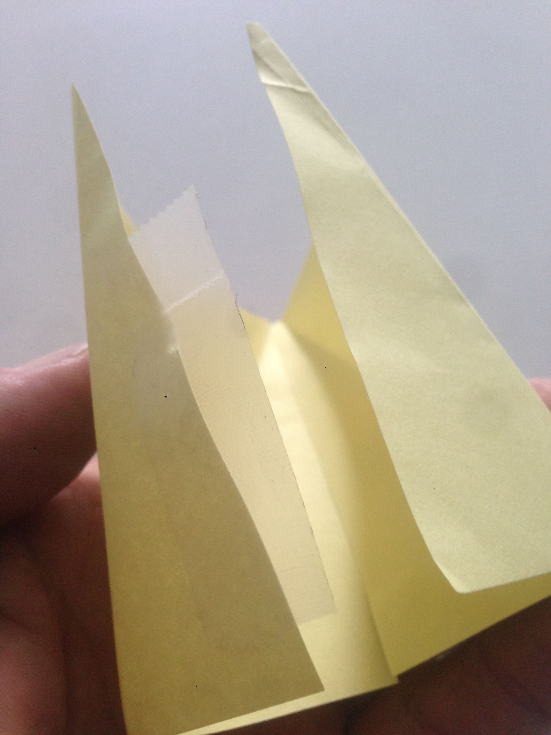 Flexahedron With 3M Post-It Notes and Scotch Tape : 8 Steps (with ...