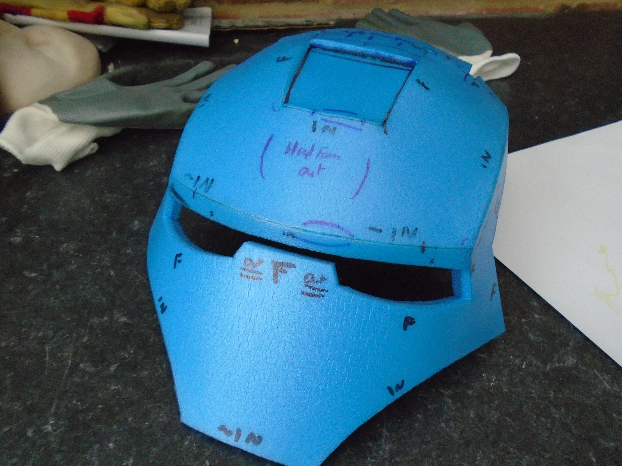 Build an Iron Man Helmet for Cheap! : 10 Steps (with Pictures ...