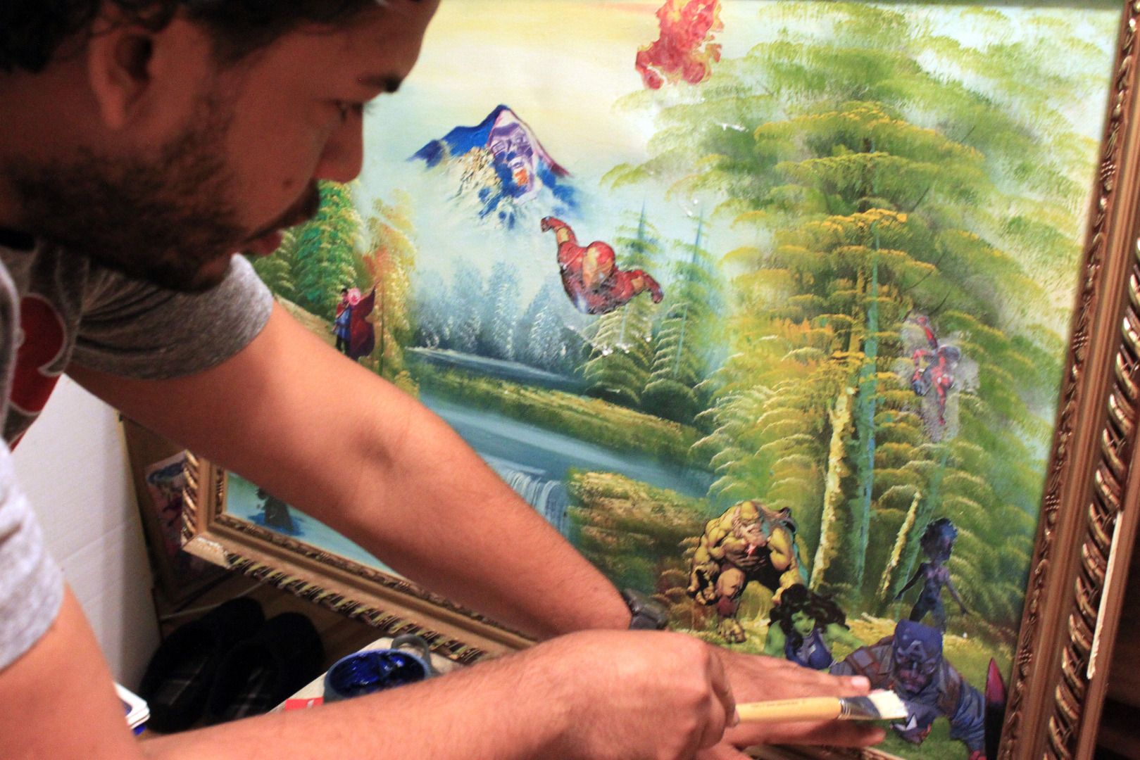 Repurpose Old Paintings