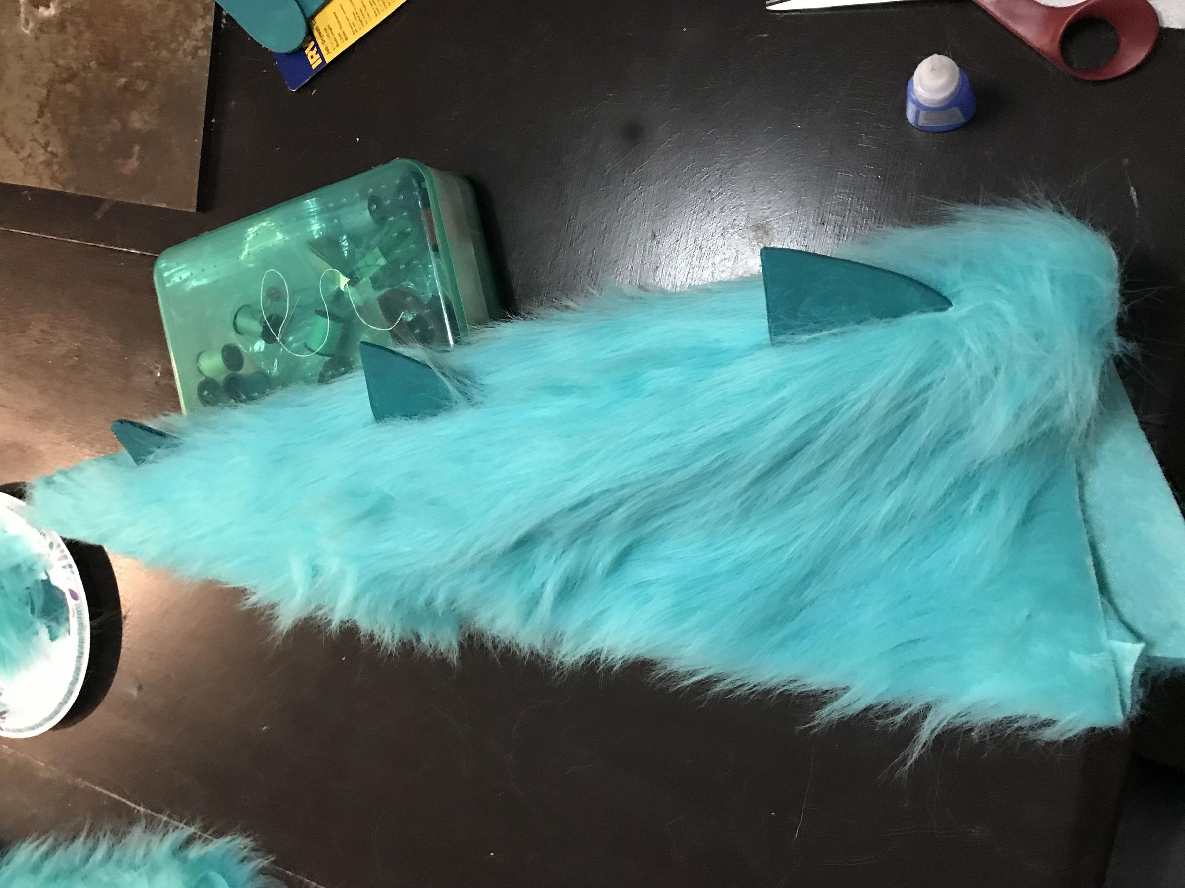 Sulley (Trademark Disney) Monster Homemade Halloween Costume : 11 Steps ...
