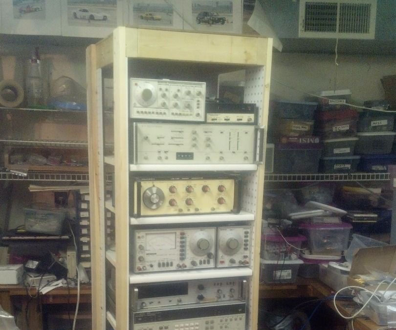 19" Equipment Rack for Electronic Instruments : 5 Steps (with Pictures ...