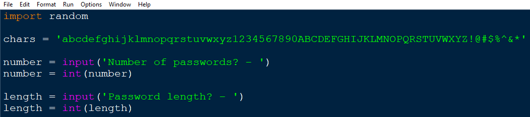 How To: Creating a Random Password Generator With Python : 8 Steps ...