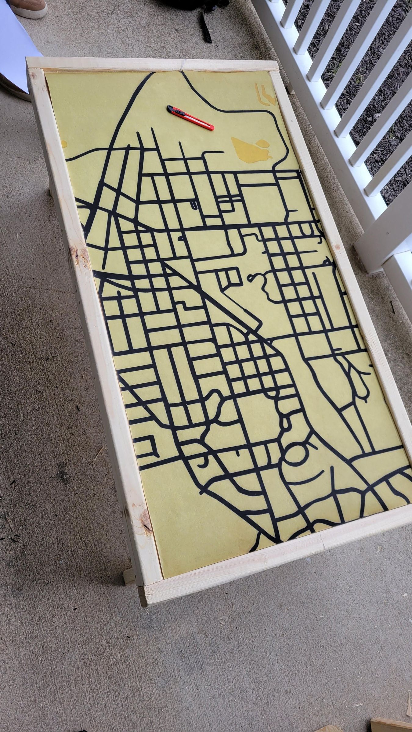 Purdue Map Coffee Table : 9 Steps (with Pictures) - Instructables