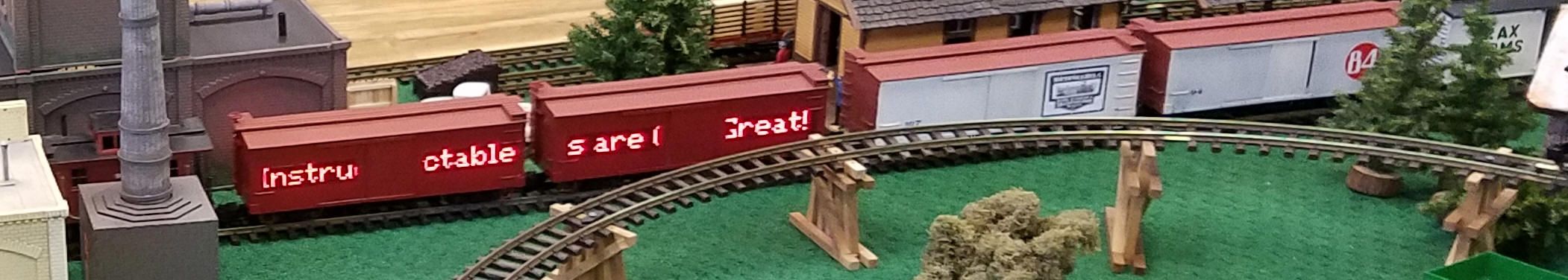 Making a Moving, Wirelessly Controlled LED Display : 31 Steps (with ...