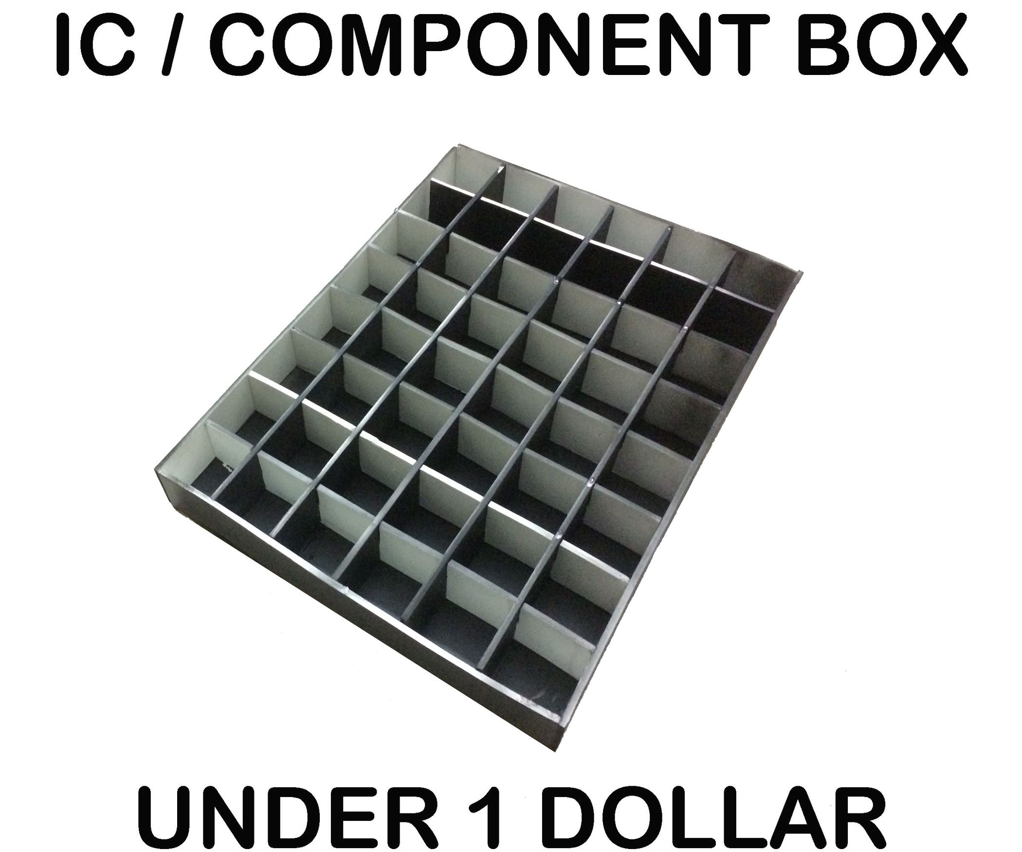 IC / COMPONENT STORAGE BOX UNDER 1 DOLLAR : 5 Steps (with Pictures ...