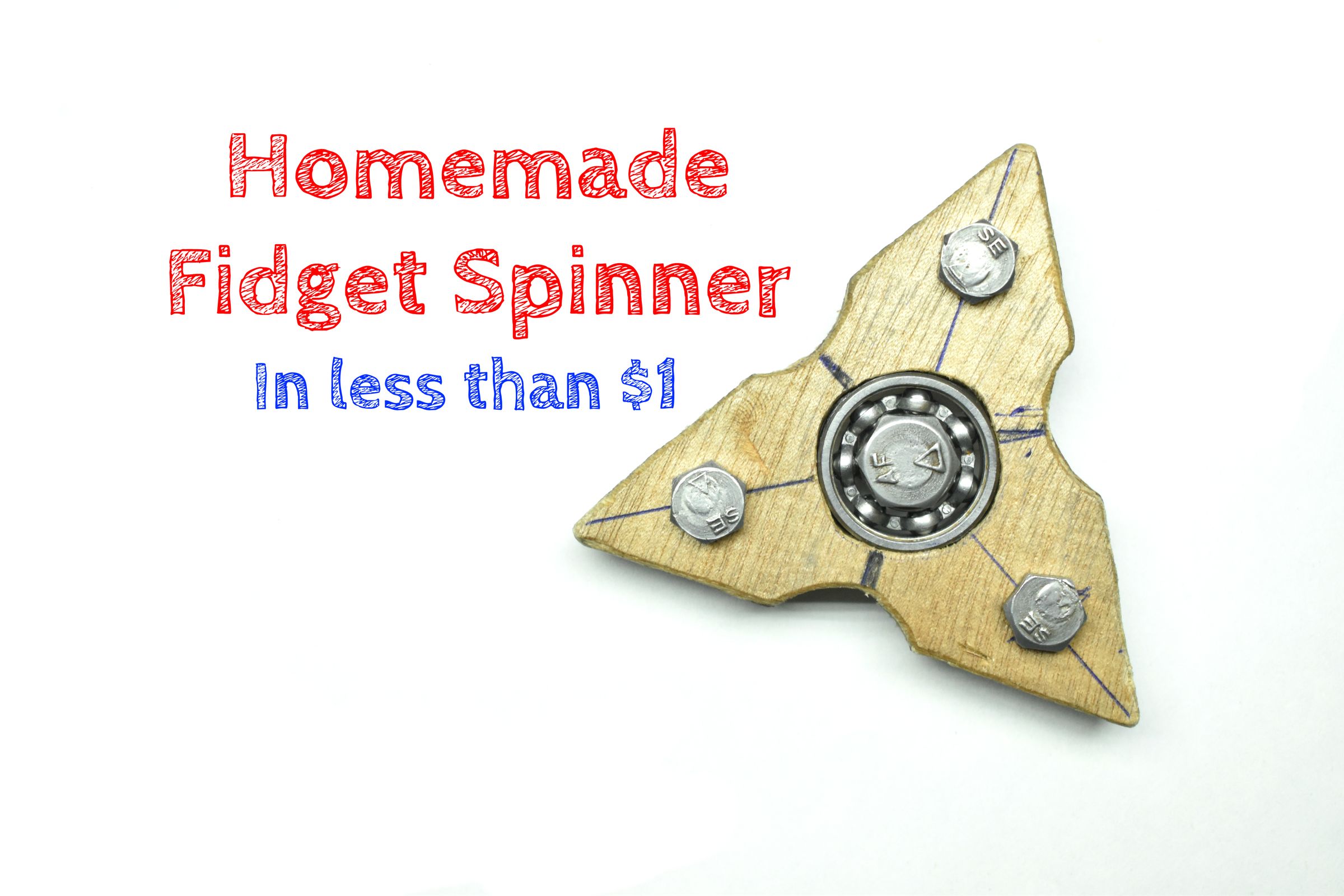 Homemade Fidget Spinner : 6 Steps (with Pictures) - Instructables