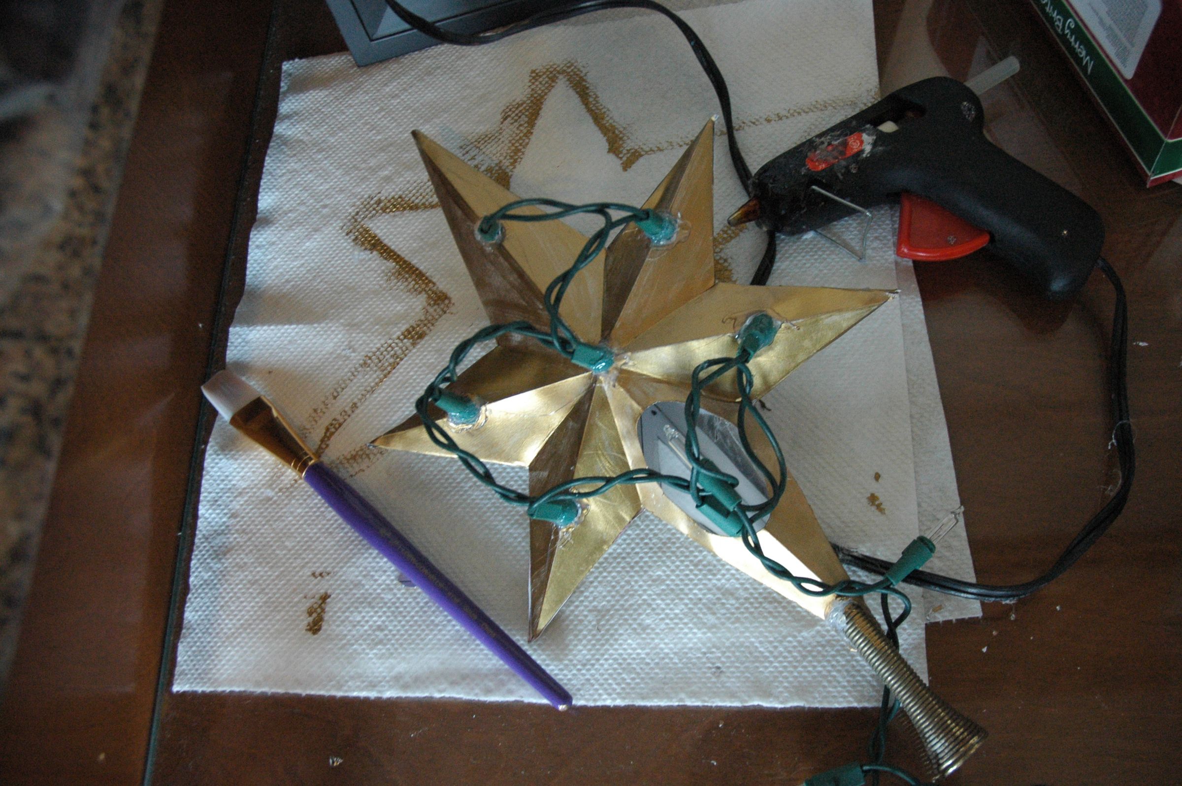 Lighted Bethlehem Star Tree Topper : 10 Steps (with Pictures ...
