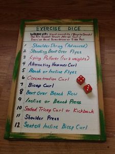 Roll the Dice Workout Planner - Instructables