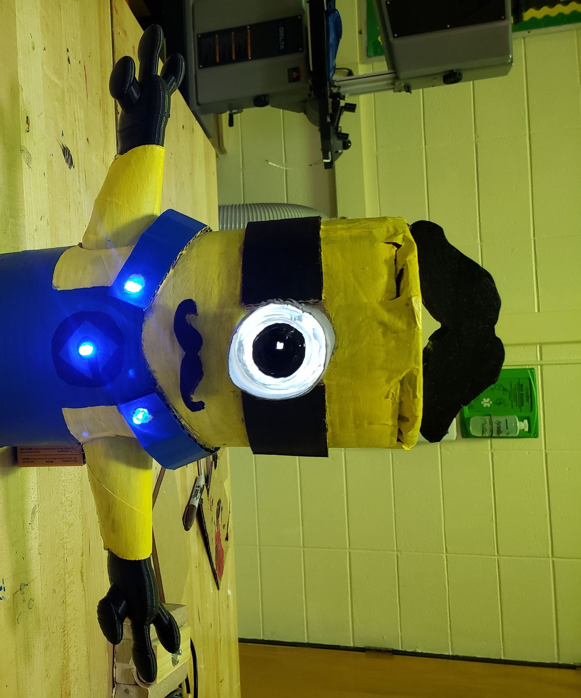 How to Create a Light Up Minion : 9 Steps - Instructables