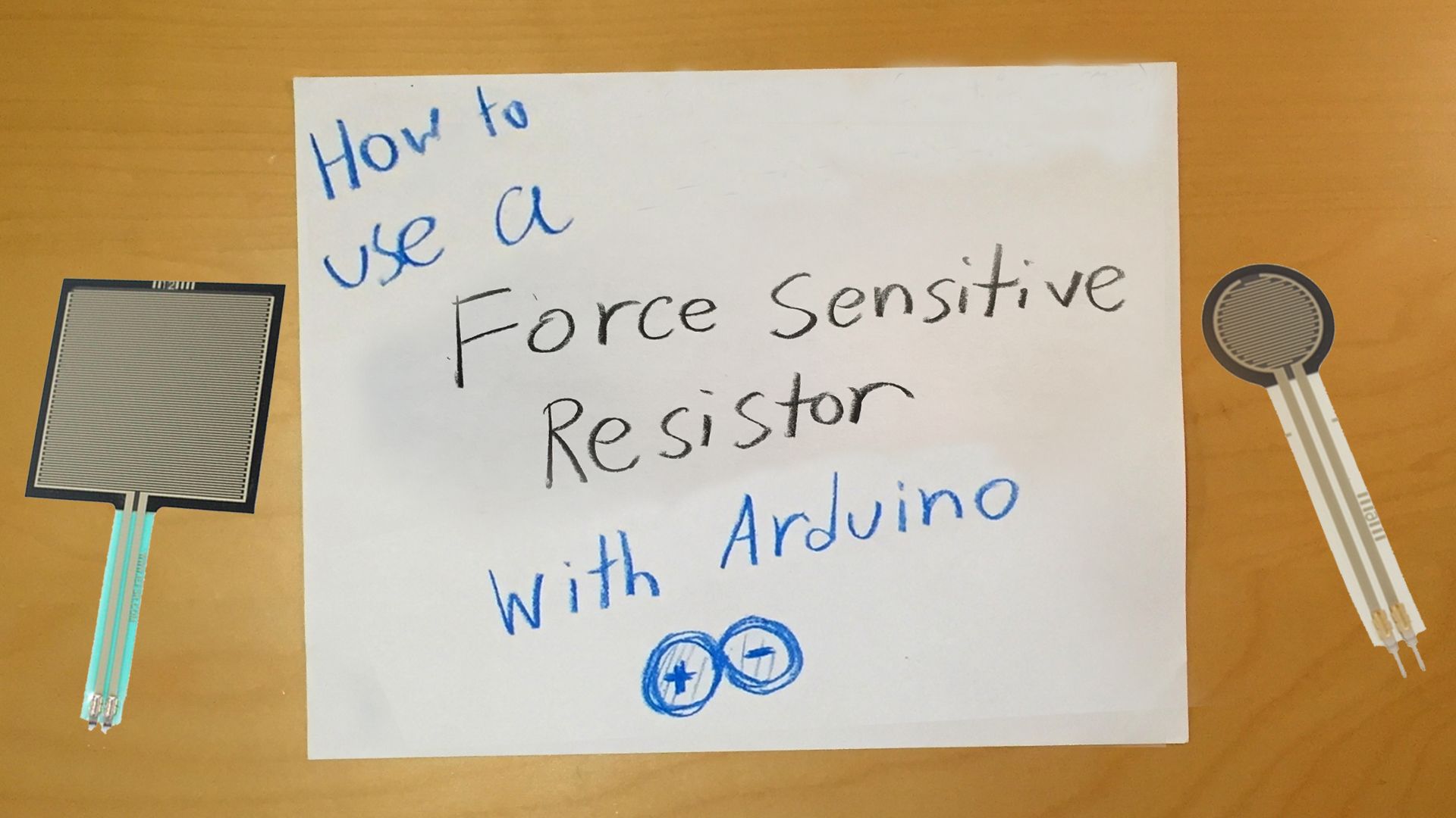 How to Use a Force Sensitive Resistor With Arduino - Instructables
