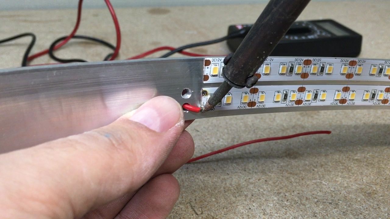 DIY: LED Workbench Light From LED Strips : 7 Steps (with Pictures ...