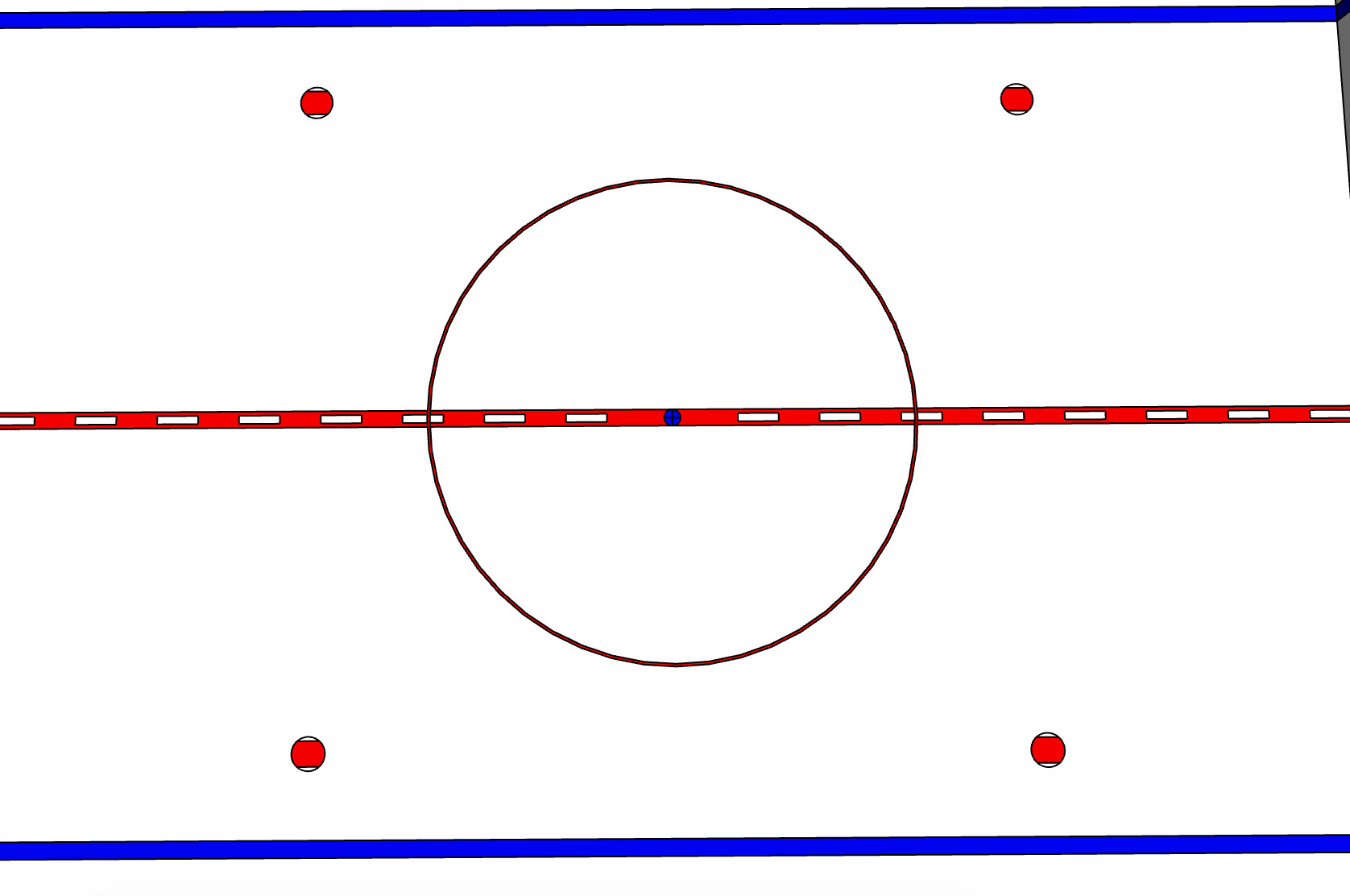 Building a Regulation Sized Hockey Rink in SketchUp : 14 Steps ...