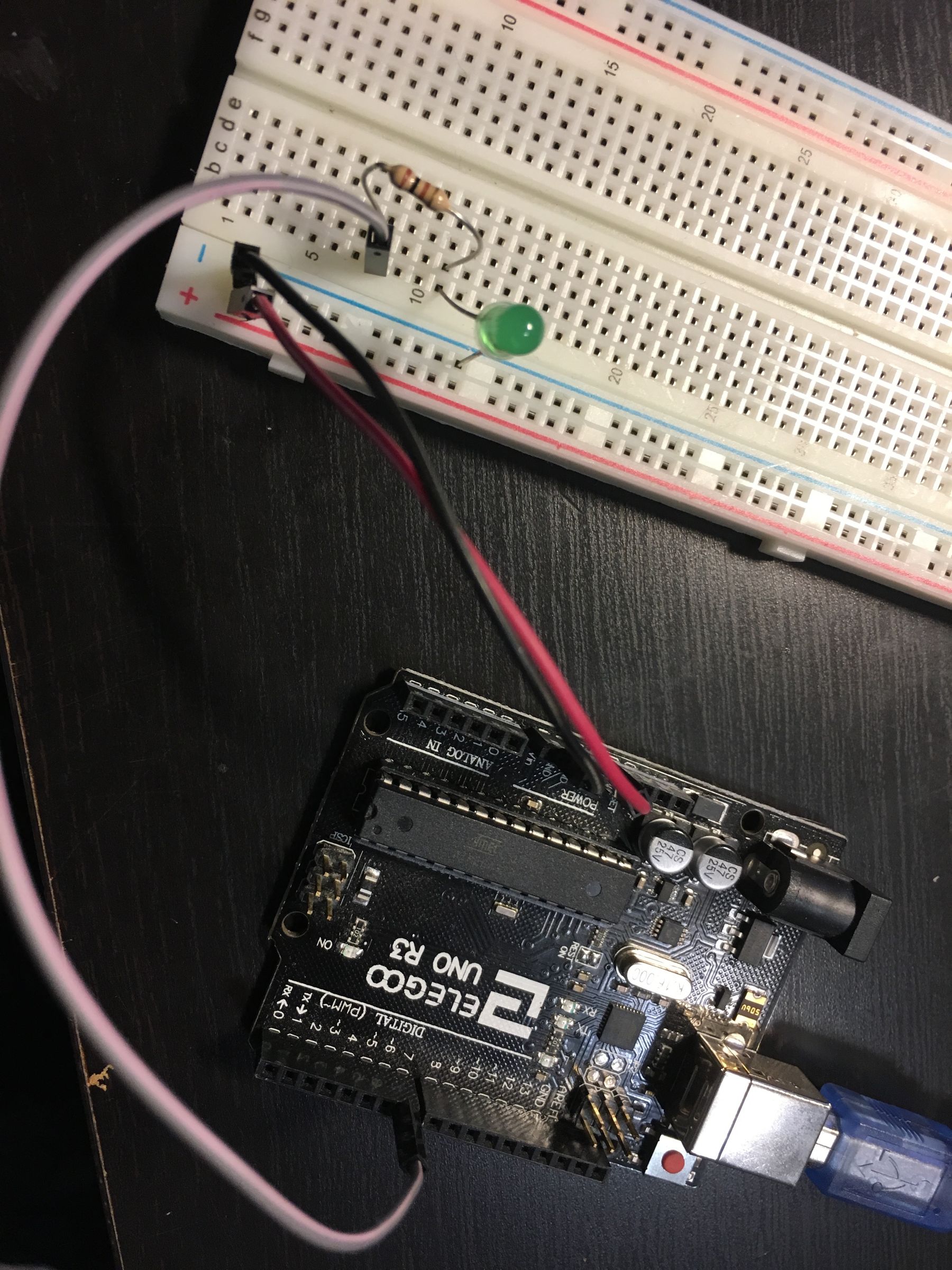 Lighting Up and LED With a Switch in Arduino : 5 Steps - Instructables