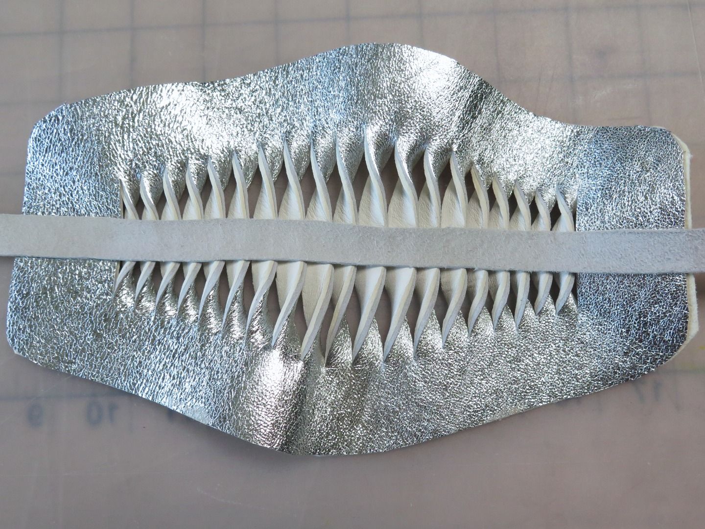 Leather Fish-Scale Cuffs : 9 Steps (with Pictures) - Instructables