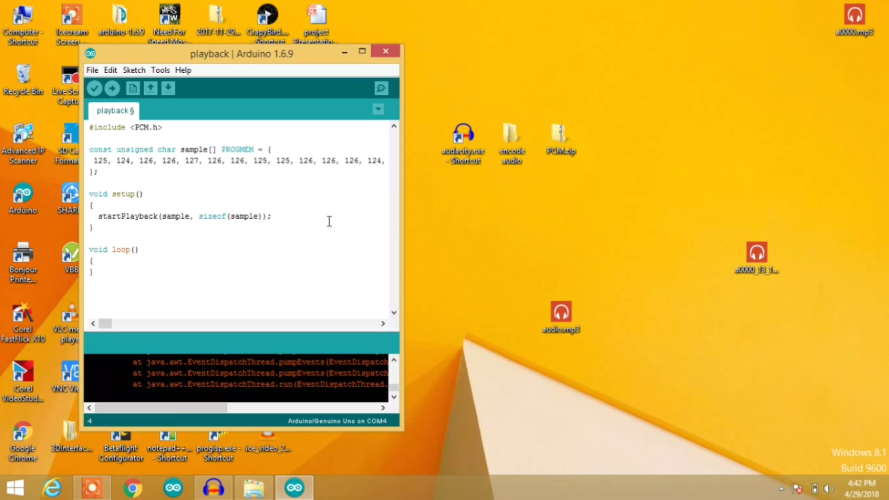 Talking Arduino Playing A Mp3 With Arduino Without Any Module Playing Mp3 File From Arduino