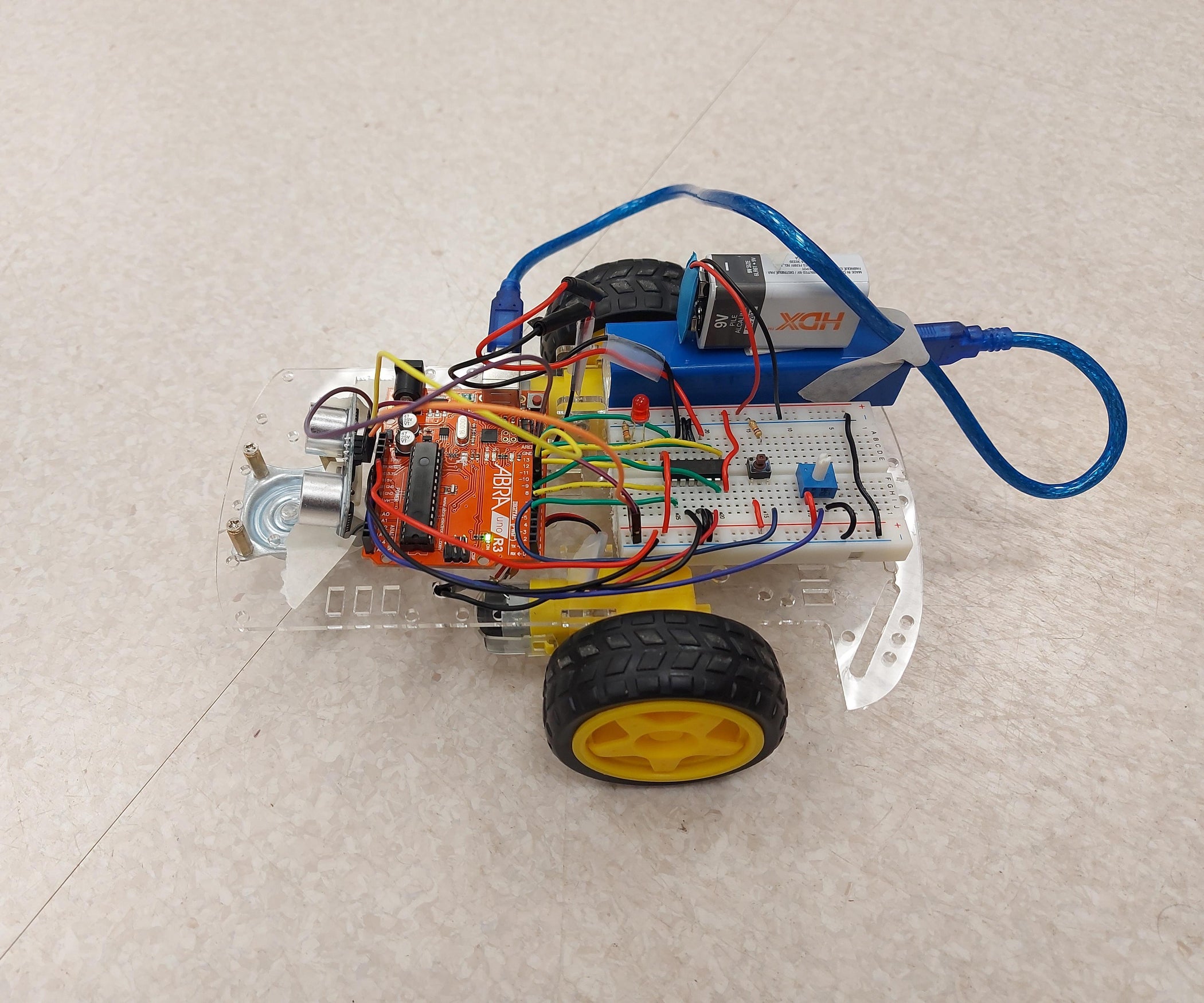 Obstacle Avoiding Car : 6 Steps - Instructables