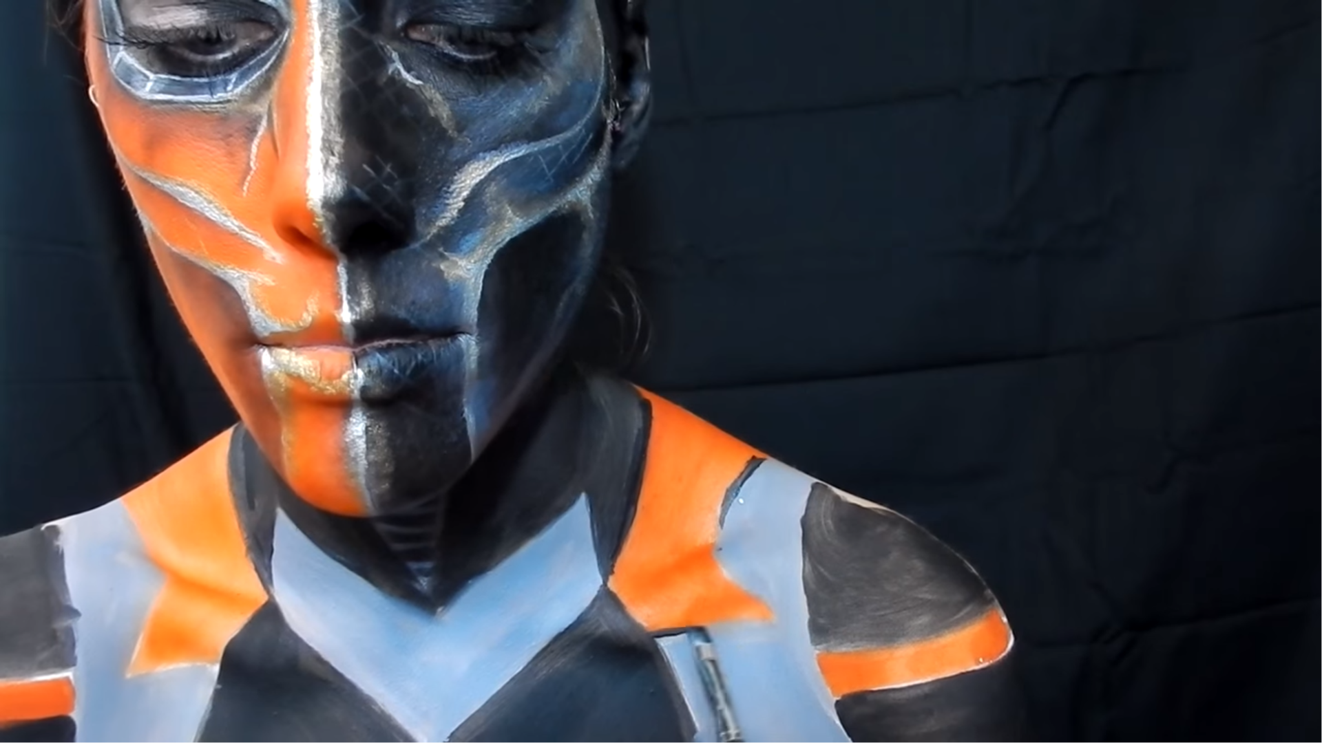 Deathstroke Face Paint! : 17 Steps (with Pictures) - Instructables