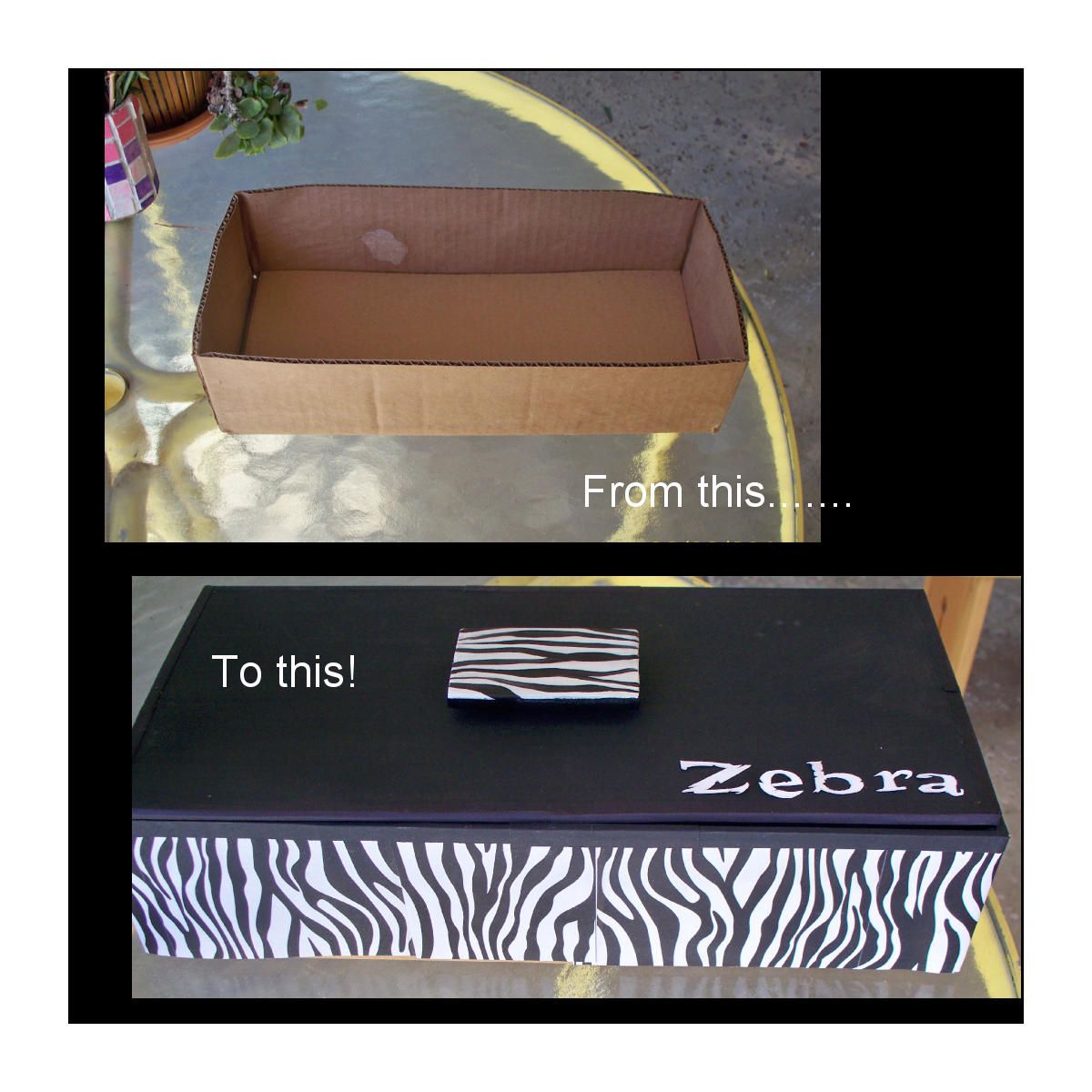 Zebra Box - Instructables