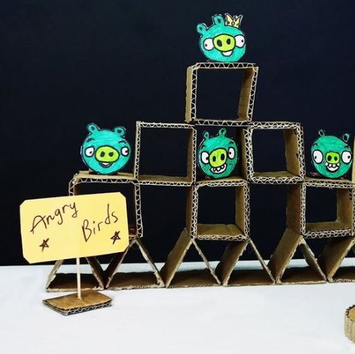 Real Life Angry Bird Game