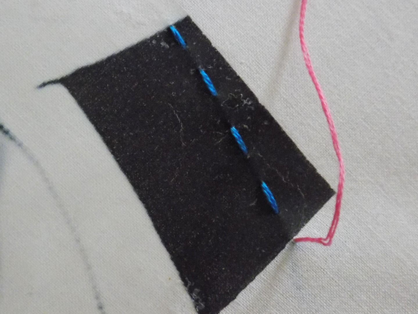 Embroidery 101: Laced Running Stitch : 4 Steps (with Pictures ...