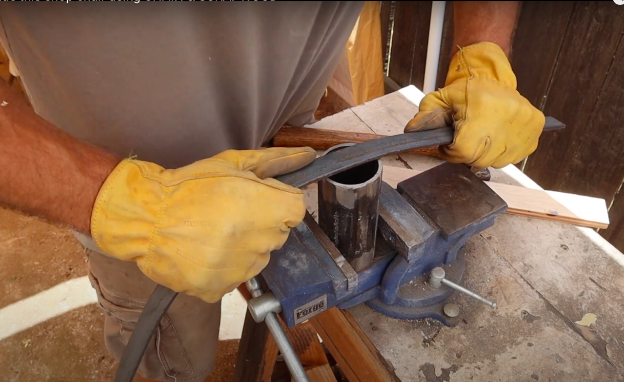 How I Made This Shop Chair Using Chain and Scrapwood : 10 Steps (with ...