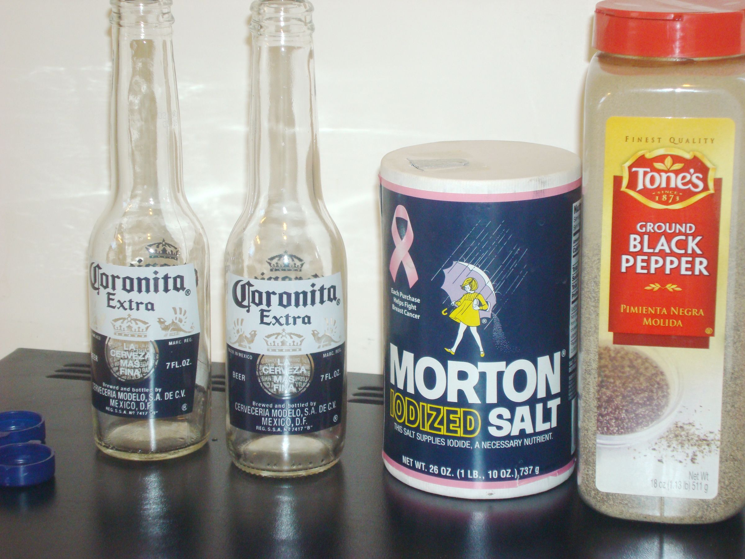 Corona Salt and Pepper Shakers : 5 Steps - Instructables