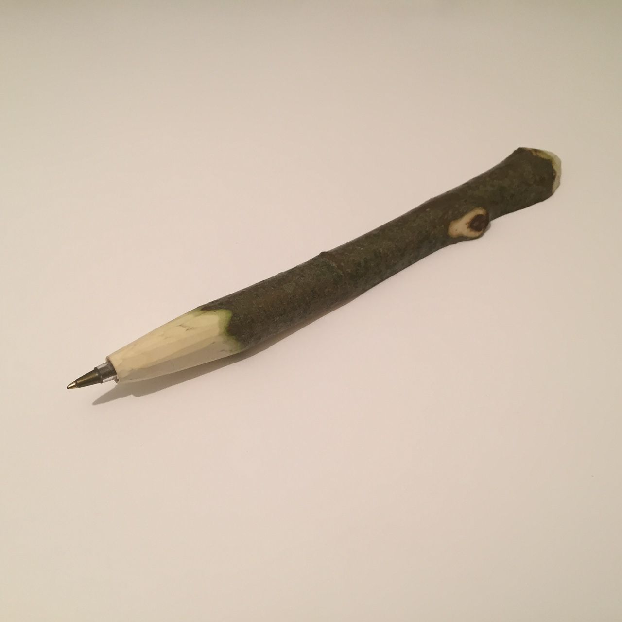 How to Make a Live Edge Pen / the No Lathe Challenge : 7 Steps (with ...