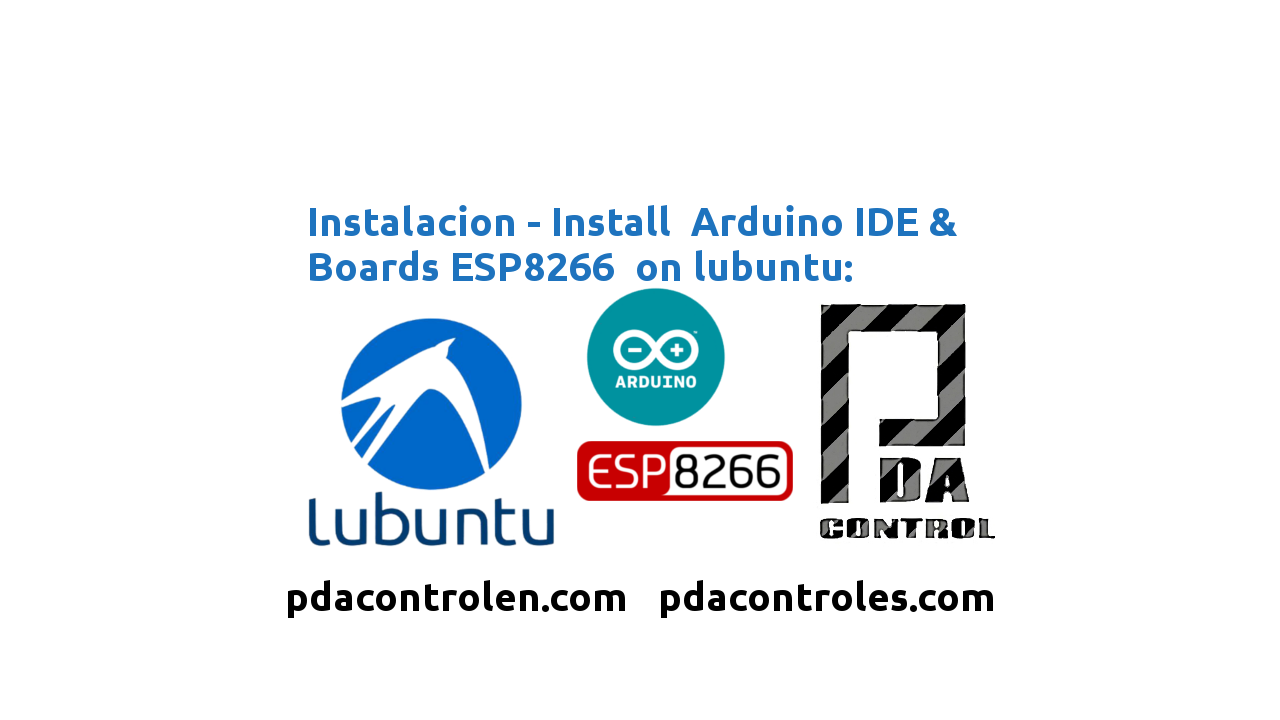 Installation Arduino IDE & Boards ESP8266 in Lubuntu : 4 Steps ...