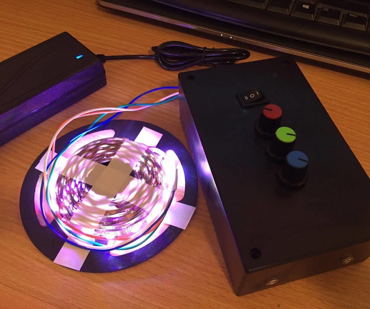 RGB LED Strip With Dimmers on RGB Lines and Colour Organ : 7 Steps ...