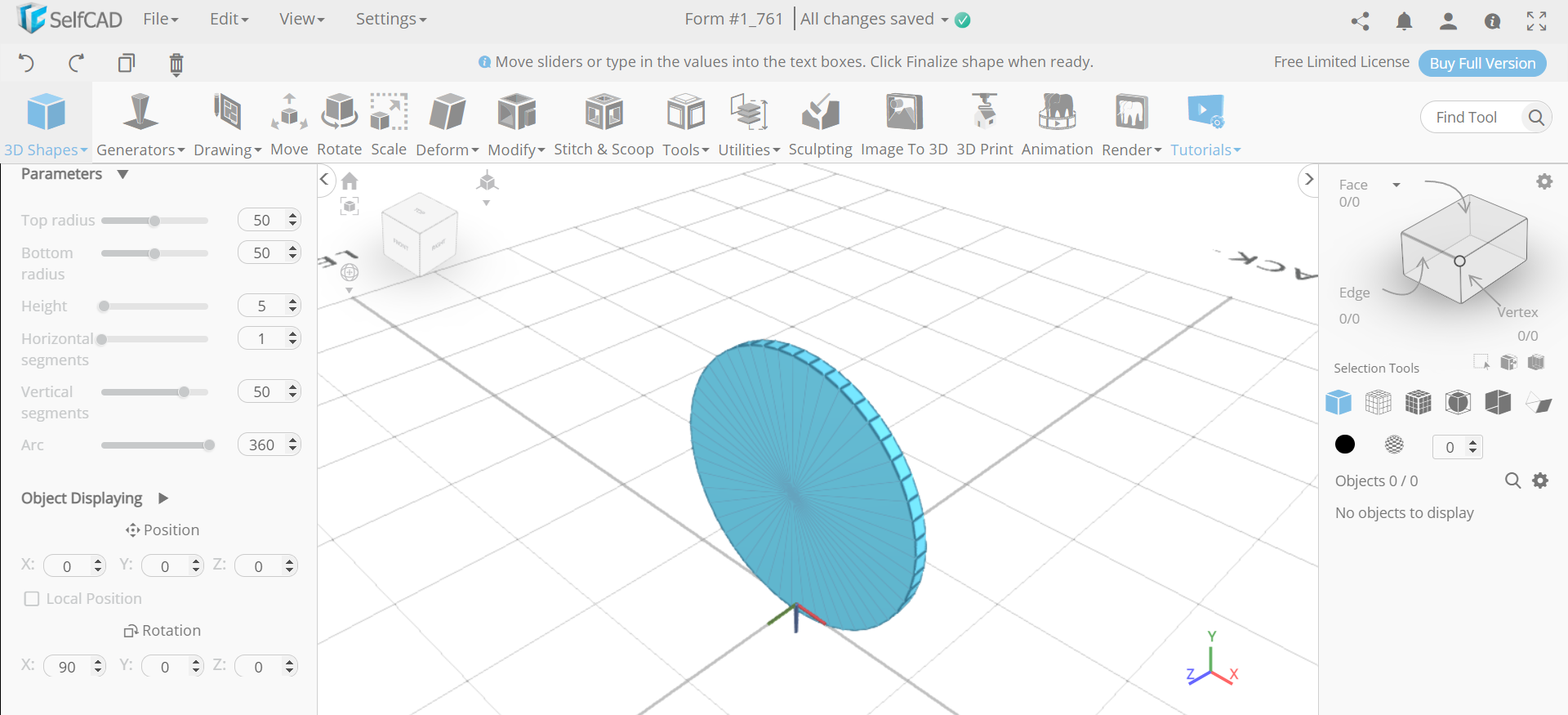 HOW TO CREATE a 3D DESIGN FORM IN 3D MODELLING SOFTWARE : 7 Steps ...